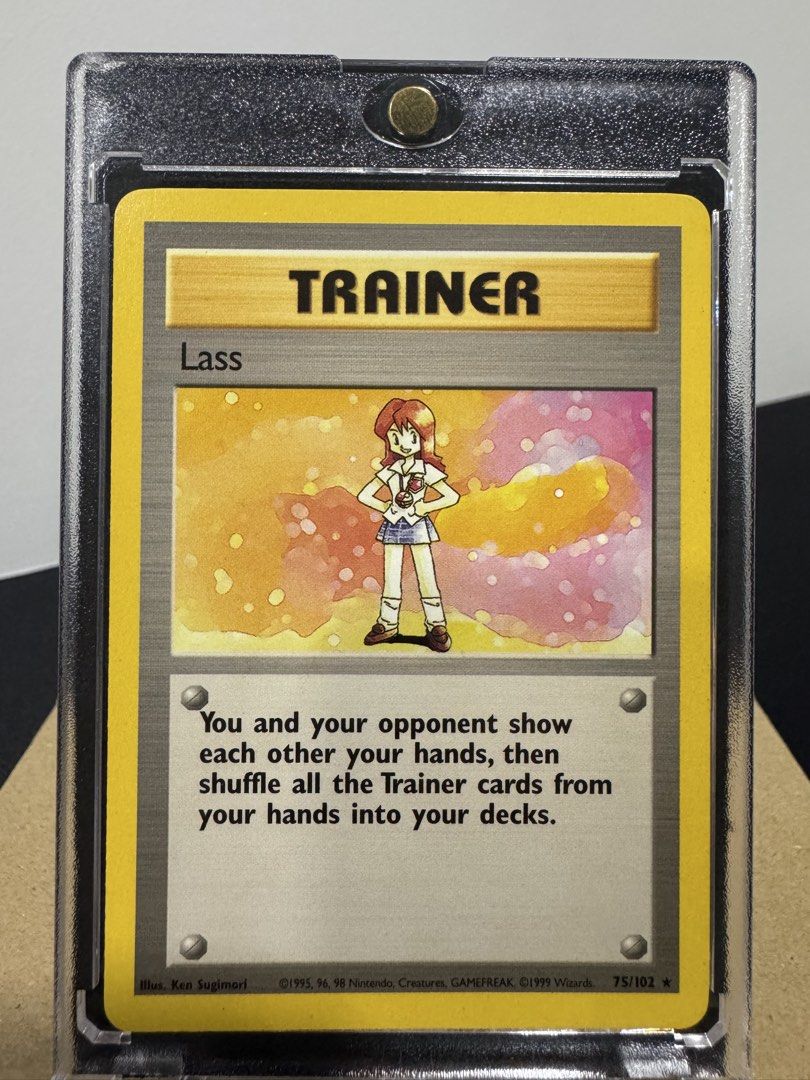 Lass (75/102) [Pokemon TCG], Hobbies & Toys, Toys & Games on Carousell