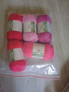 8ply Marvel Yarn Bundle - Cream, Pink, Beige, Hobbies & Toys ...