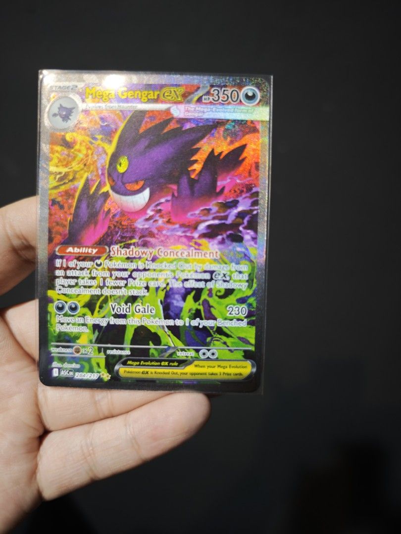 Mega Gengar SIR Ascended Hero, Hobbies & Toys, Toys & Games on Carousell