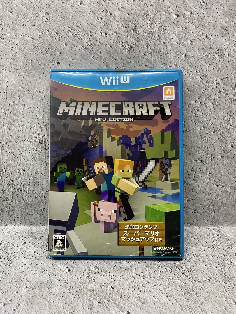 Minecraft - Wii U, Video Gaming, Video Games, Nintendo on Carousell