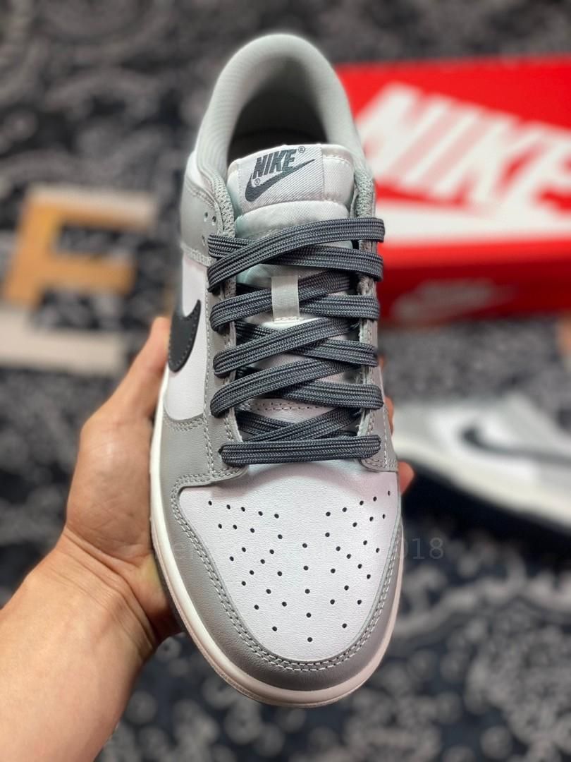 Nike Dunk Low “Light Smoke Grey” 全新水貨, 男裝, 鞋, 波鞋 - Carousell