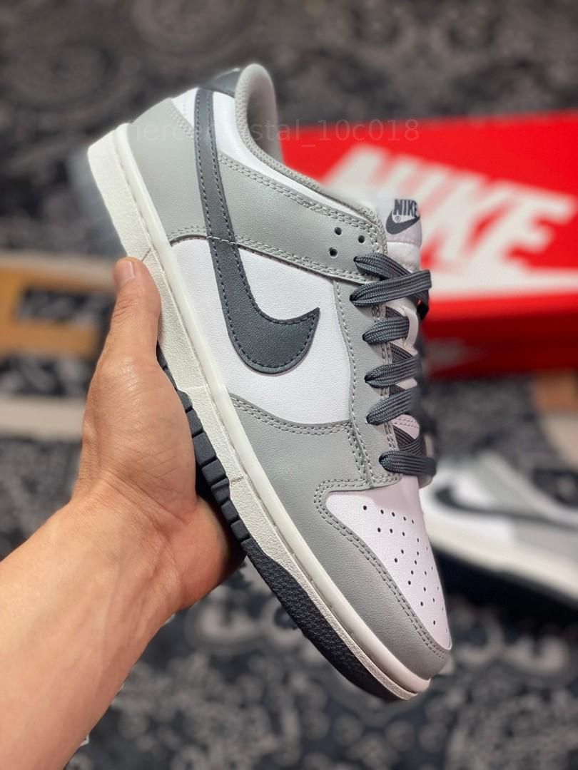 Nike Dunk Low “Light Smoke Grey” 全新水貨, 男裝, 鞋, 波鞋 - Carousell