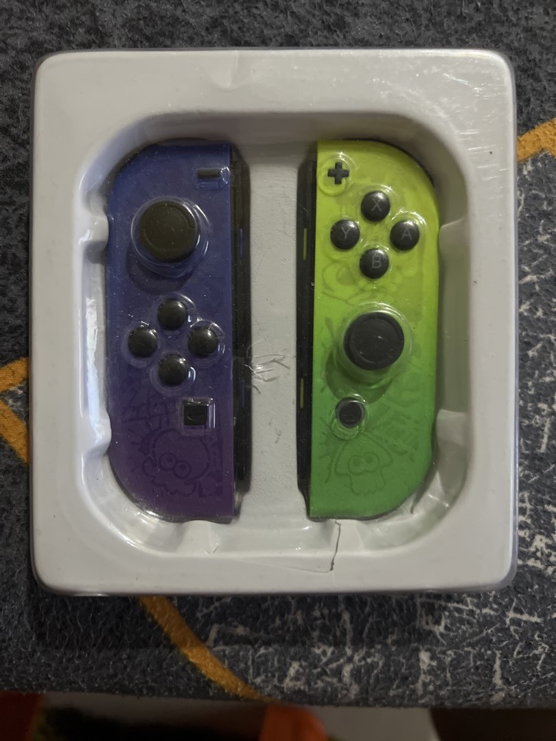 Nintendo Switch Splatoon 3 Joy-Con Controllers, Video Gaming, Gaming ...
