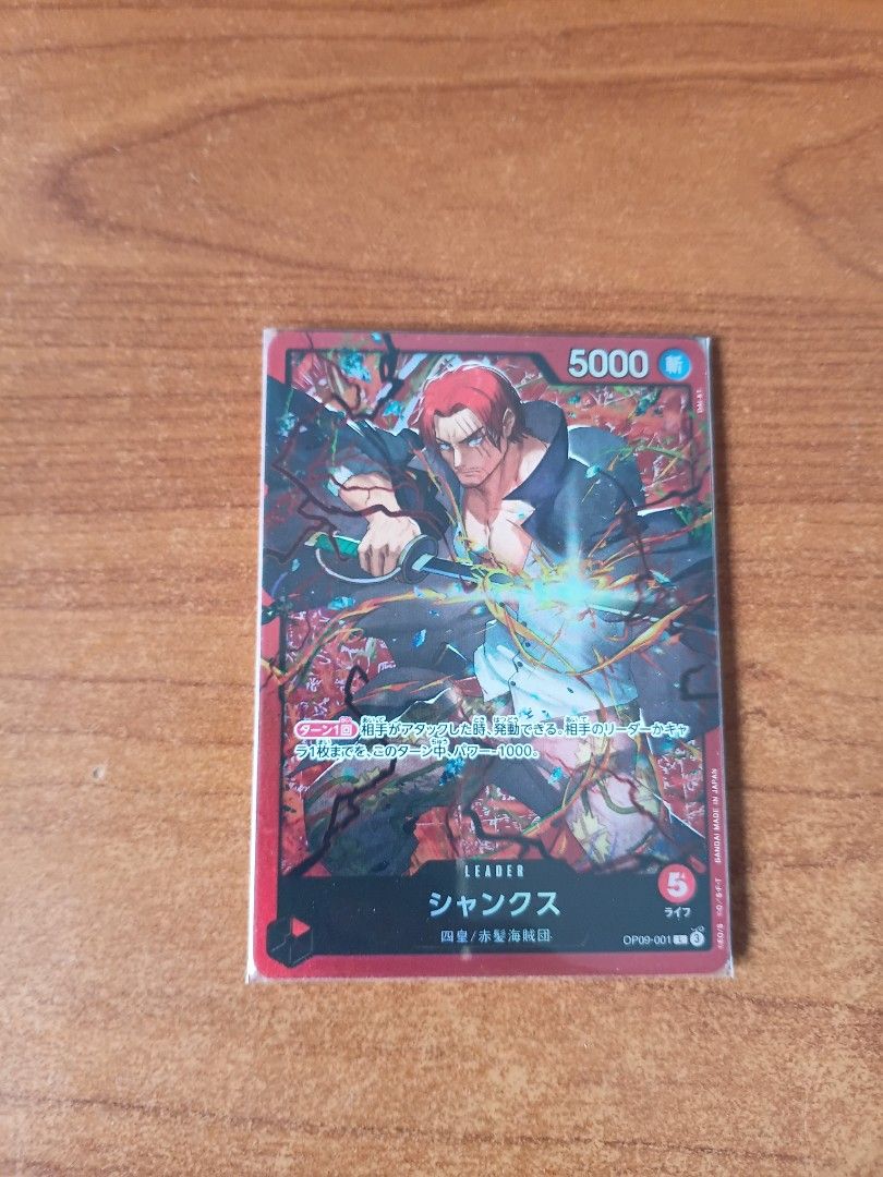 One Piece TCG - Red Shanks Deck (Post-OP16), Toys & Collectibles on ...