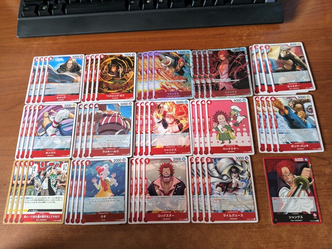 One Piece TCG - Red Shanks Deck (Post-OP16), Toys & Collectibles on ...