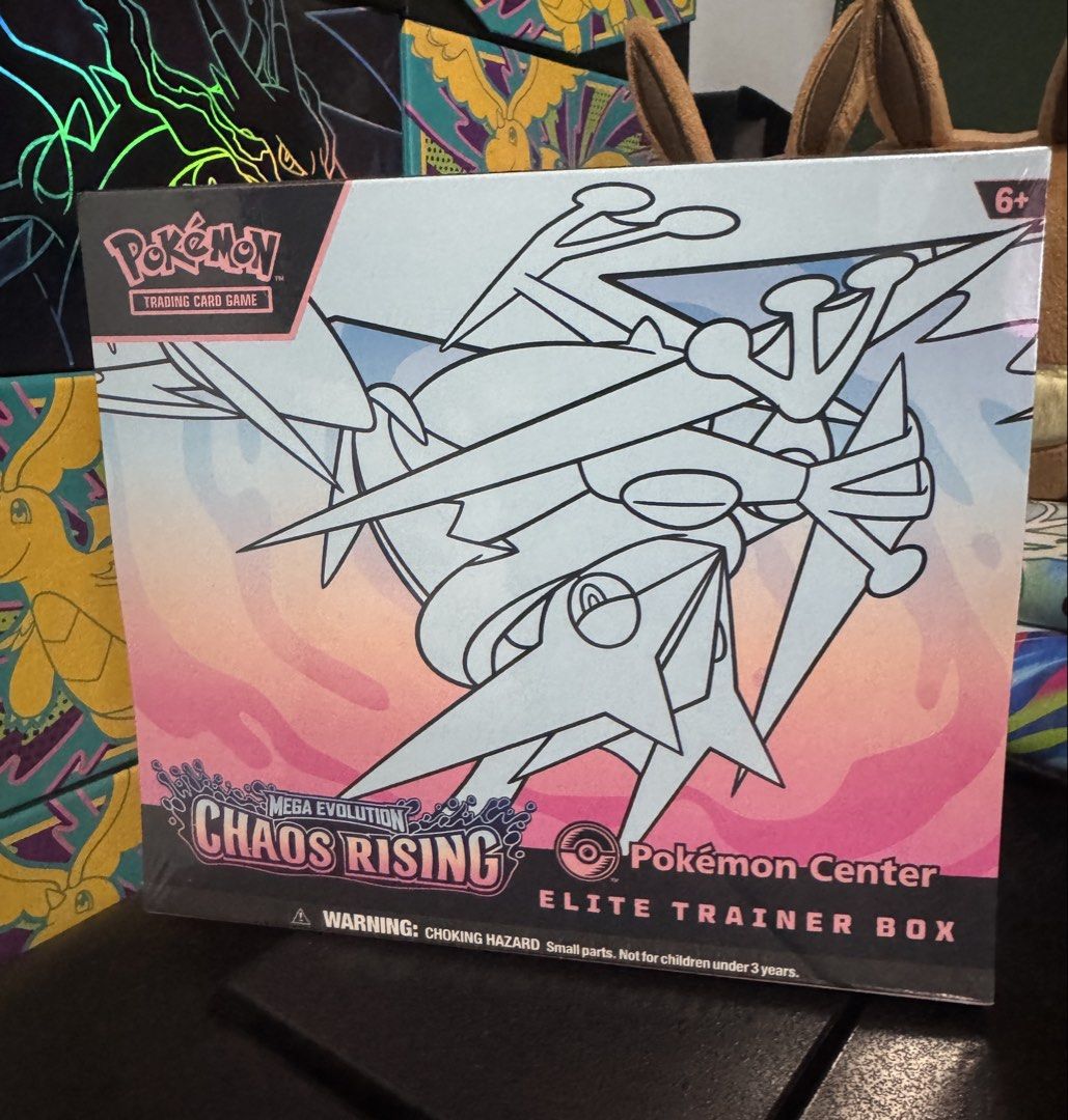 Pokemon TCG Chaos Rising Pokemon Center Elite Trainer Box Sealed ...