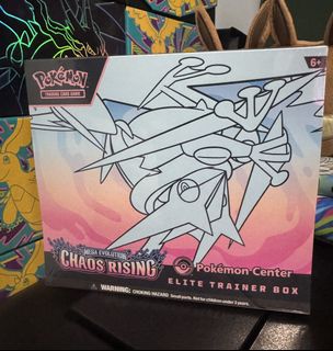 New Chaos Rising Elite Trainer Box - Pokemon TCG, Hobbies & Toys, Toys ...