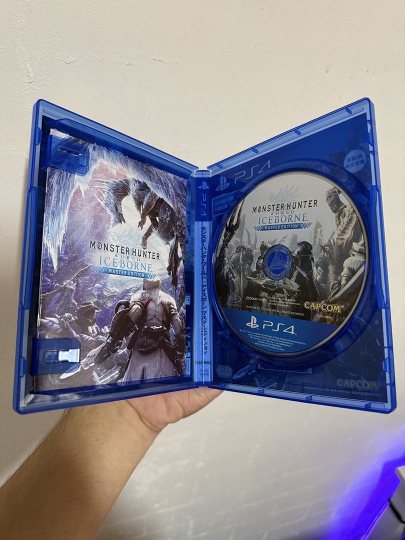 PS4 Monster Hunter World Iceborne Master Edition Game, Video Gaming ...