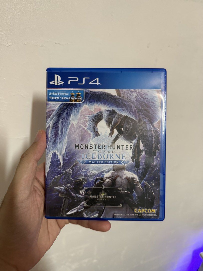 PS4 Monster Hunter World Iceborne Master Edition Game, Video Gaming ...