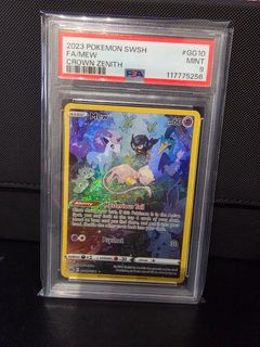 2023 Pokemon SWSH FA Zacian V Crown Zenith PSA 10, Hobbies & Toys, Toys ...