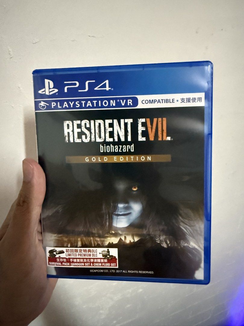 Resident Evil Biohazard Gold Edition PS4 Game, Video Gaming, Video ...