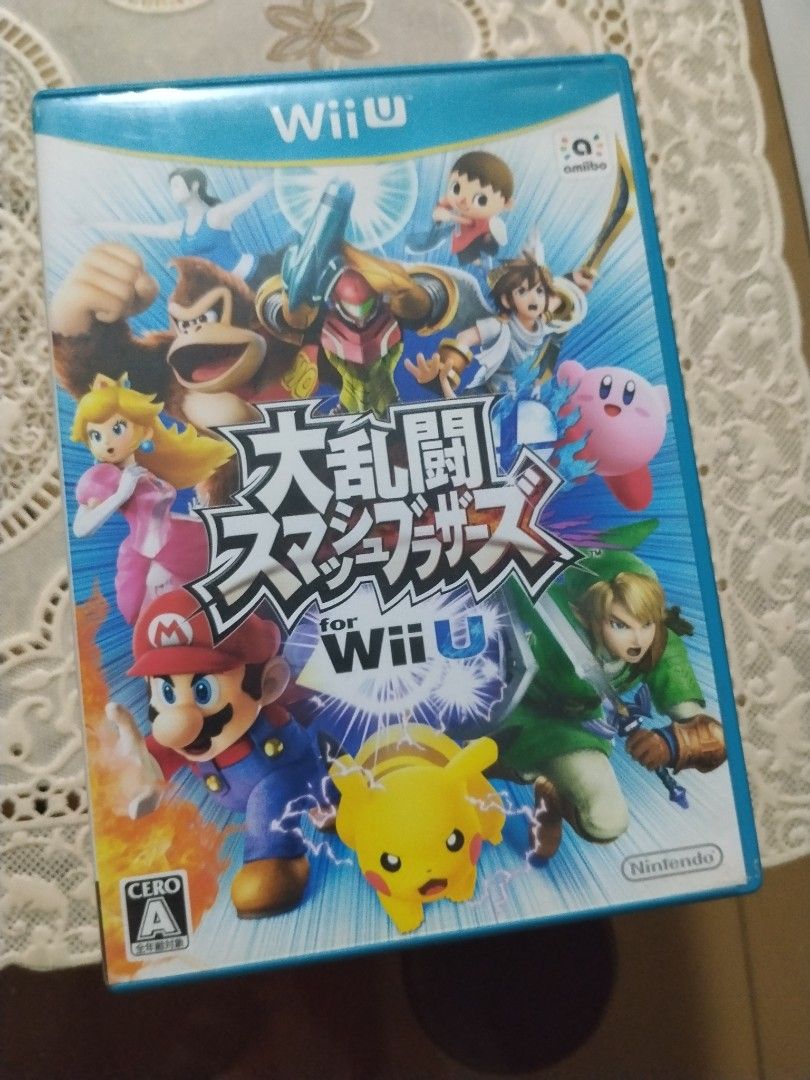 Smash bros japan wii u, Video Gaming, Video Games, Nintendo on Carousell
