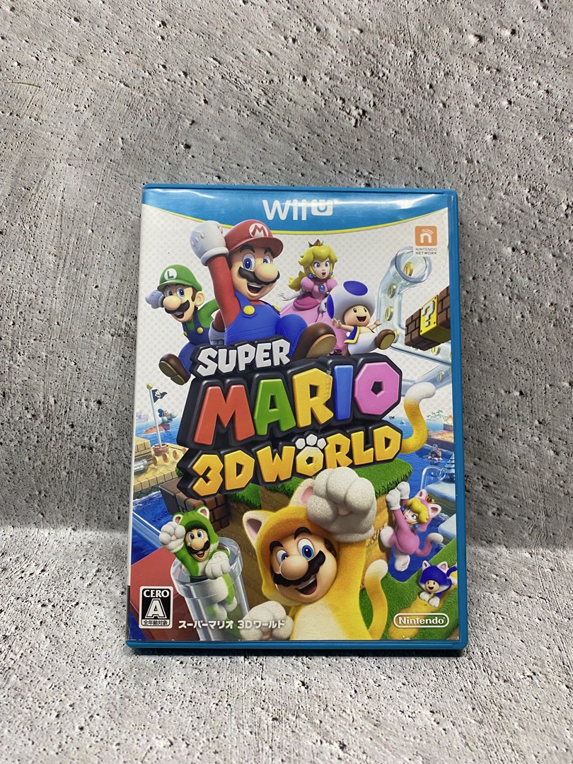Super Mario 3D World - Wii U, Video Gaming, Video Games, Nintendo on ...