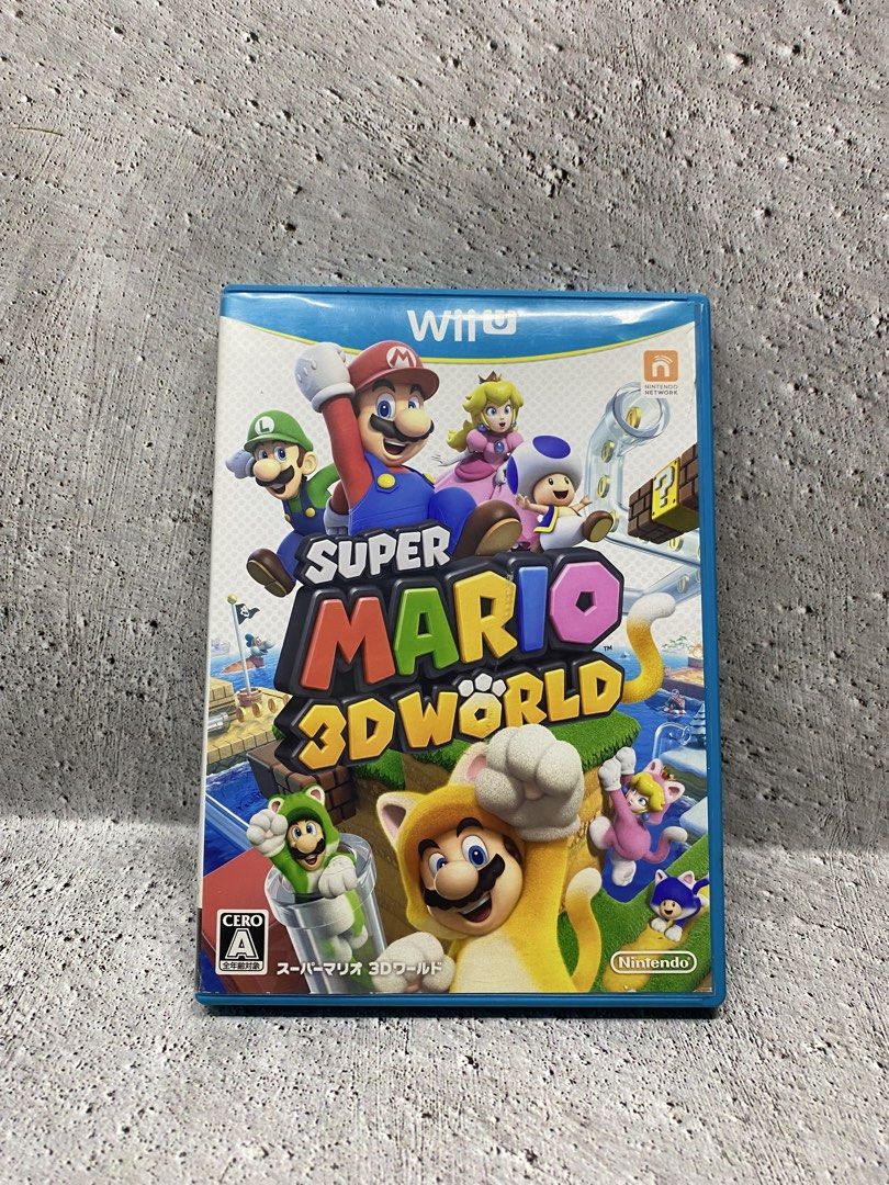 Super Mario 3D World - Wii U, Video Gaming, Video Games, Nintendo on ...