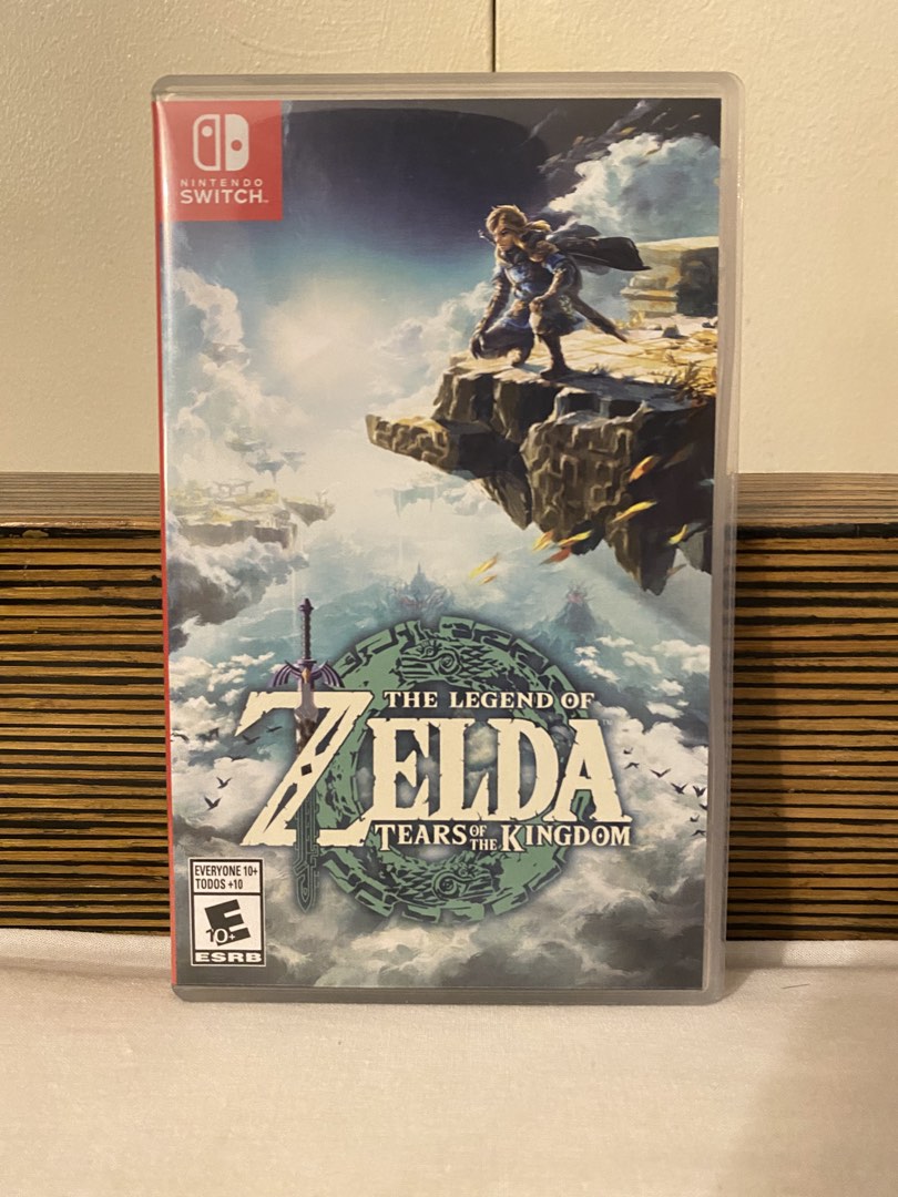 The Legend of Zelda: Tears of the Kingdom Nintendo Switch Game, Video ...