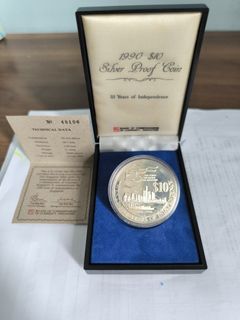 1993 $5 SEA Games Silver Proof Coin Singapore, Hobbies & Toys ...