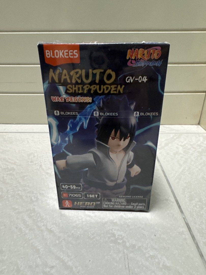 Blokees Naruto Shippuden GV-04 Sasuke Uchiha *Secret*, Hobbies & Toys ...