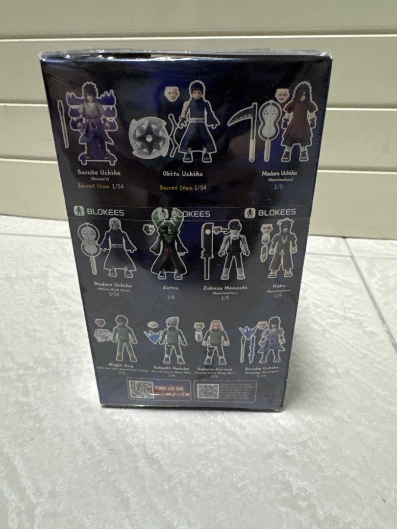 Blokees Naruto Shippuden GV-04 Sasuke Uchiha *Secret*, Hobbies & Toys ...