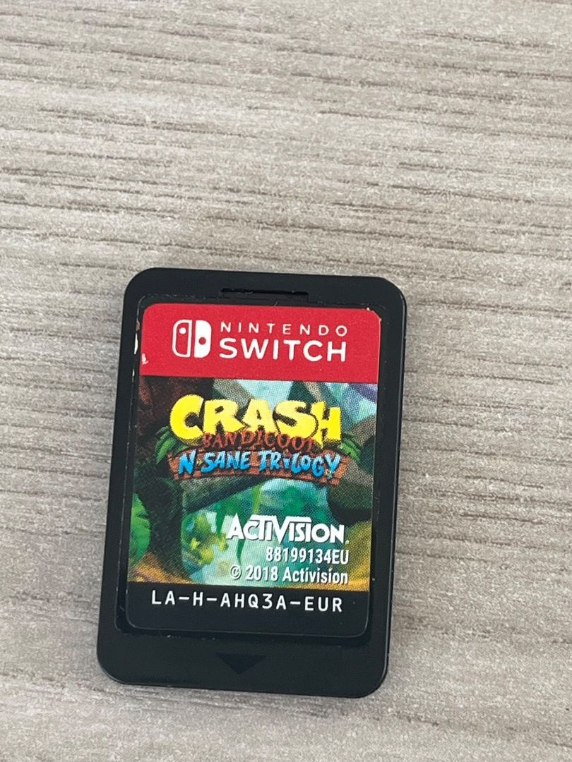 Crash Bandicoot N. Sane Trilogy Nintendo Switch Game, Video Gaming ...