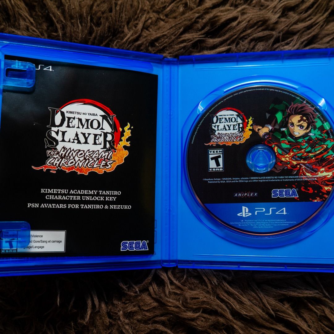 Demon Slayer The Hinokami Chronicles PS4 Game - PS4 | PS5 Upgrade ...