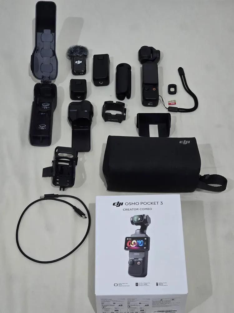 DJI Osmo Pocket 3 Creator Combo Gimbal Camera, Photography, Cameras on ...
