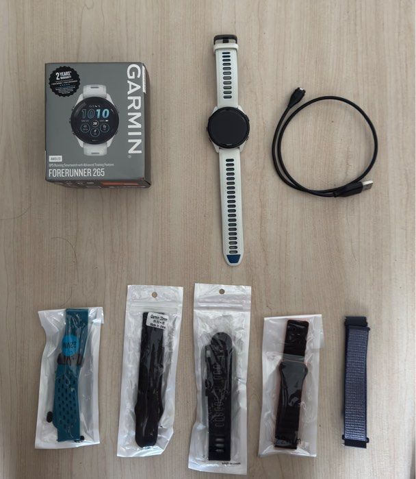 Garmin Forerunner 265 GPS Running Smartwatch, Mobile Phones & Gadgets ...