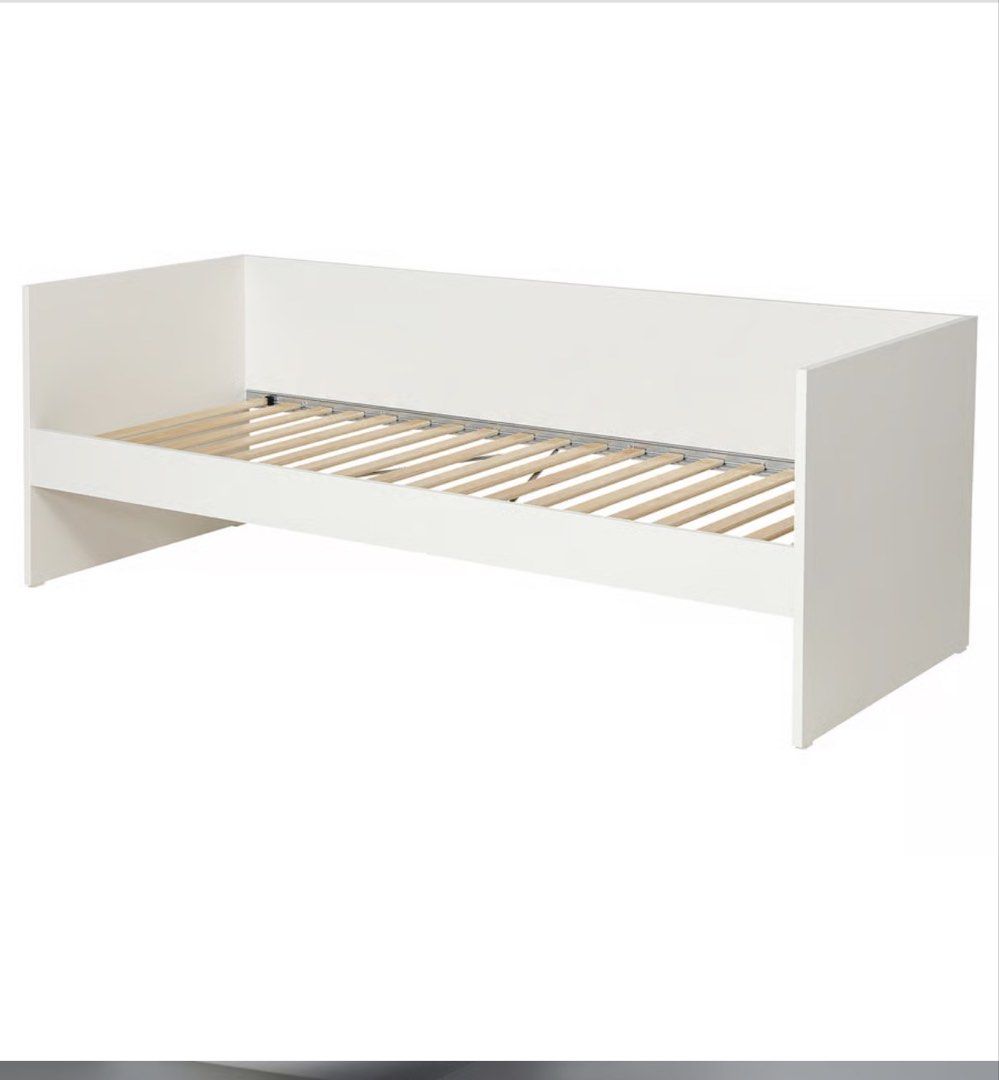 IKEA VIHALS day-bed frame, white, Furniture & Home Living, Furniture ...