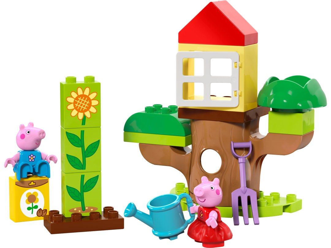 LEGO DUPLO Peppa Pig Garden and Tree House 10431, Hobbies & Toys, Toys ...