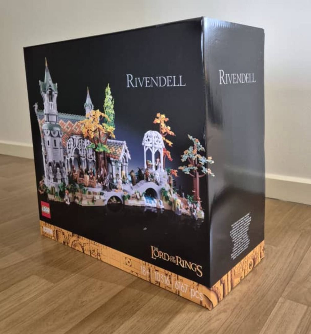 LEGO Icons 10311 Rivendell Lord of the Rings Set, Hobbies & Toys, Toys ...