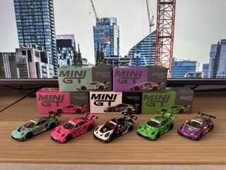 MINI GT Porsche 911 GT3 R #77 AO Racing Diecast, Hobbies & Toys, Toys ...