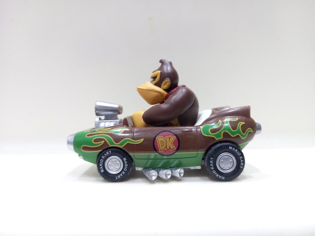 Nintendo Mario Kart Wii Donkey Kong Fire Hot Rod Pull-back Car, Hobbies ...