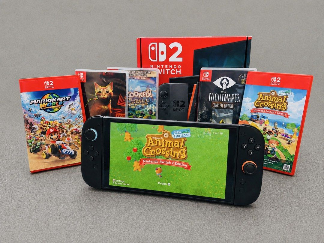 Nintendo Switch 2 (w/ 5 games), Video Gaming, Video Game Consoles ...