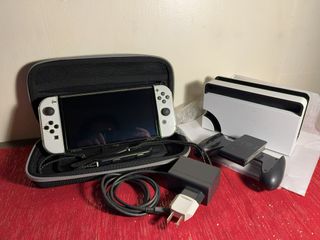 Nintendo Switch OLED White, Video Gaming, Video Game Consoles, Nintendo ...