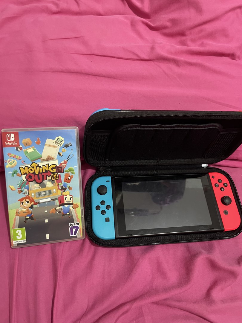 Nintendo switch V1 complete with accessories, Video Gaming, Video Game ...