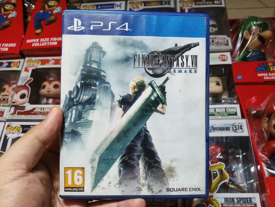 ps4 game Final fantasy 7, Video Gaming, Video Games, PlayStation on ...