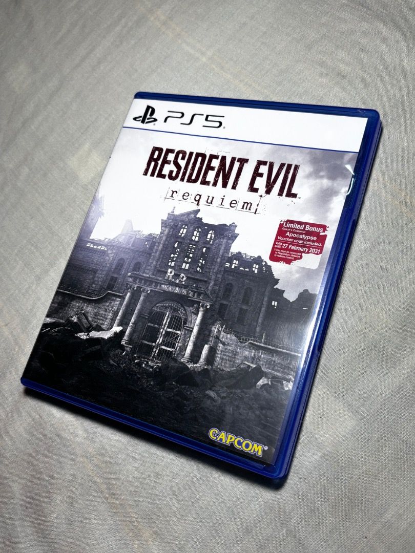Resident Evil Requiem re9 ps5 game, Video Gaming, Video Games ...