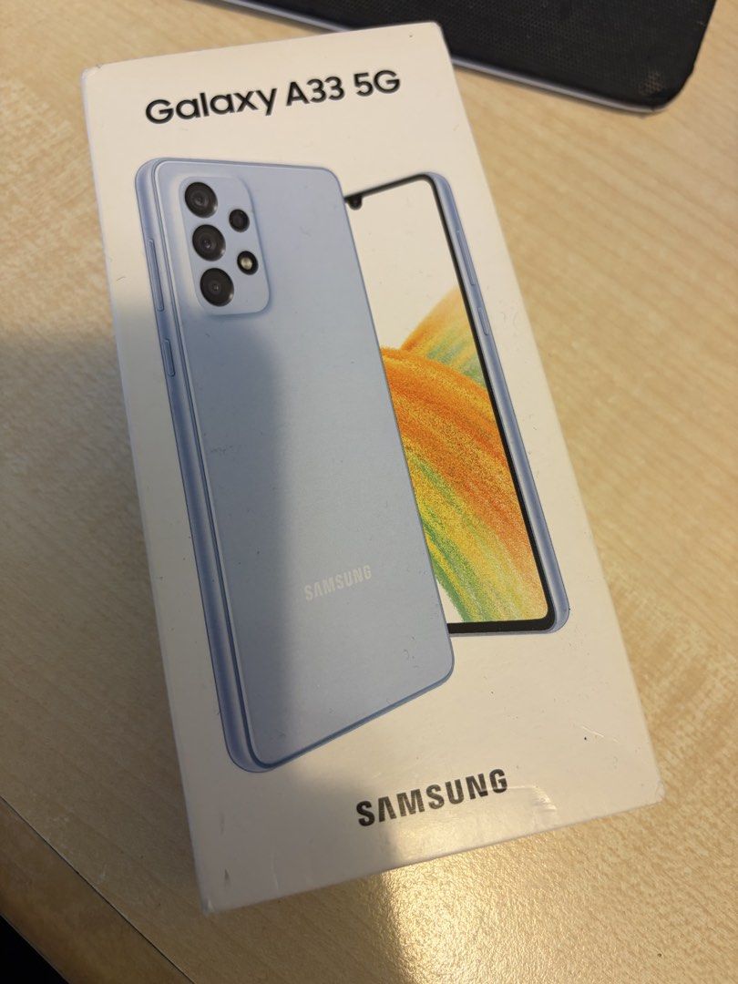 Samsung Galaxy A33 5G Light Blue, 手提電話, 手機, Android 安卓手機, Samsung 三星 ...