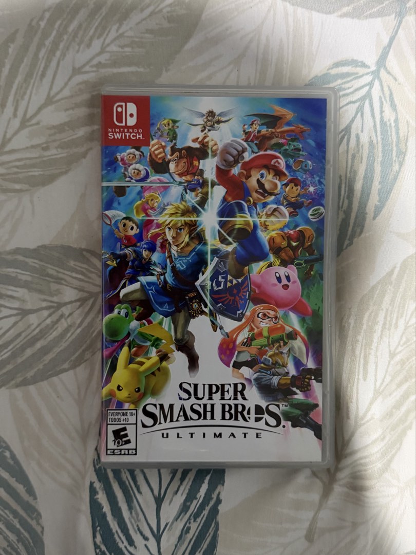 Super Smash Bros. Ultimate Nintendo Switch Game, Video Gaming, Video ...