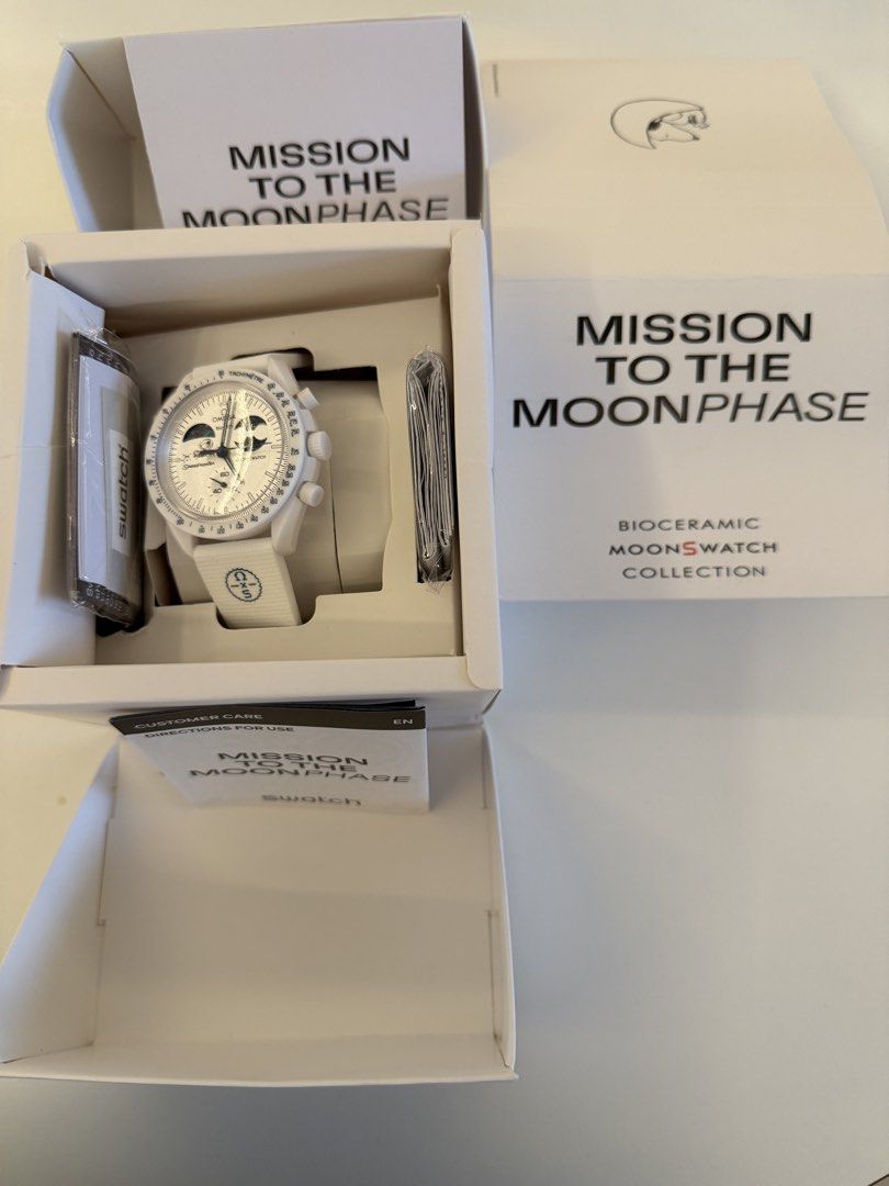 Swatch Omega Snoopy Mission to the Moonphase Bioceramic MoonSwatch ...
