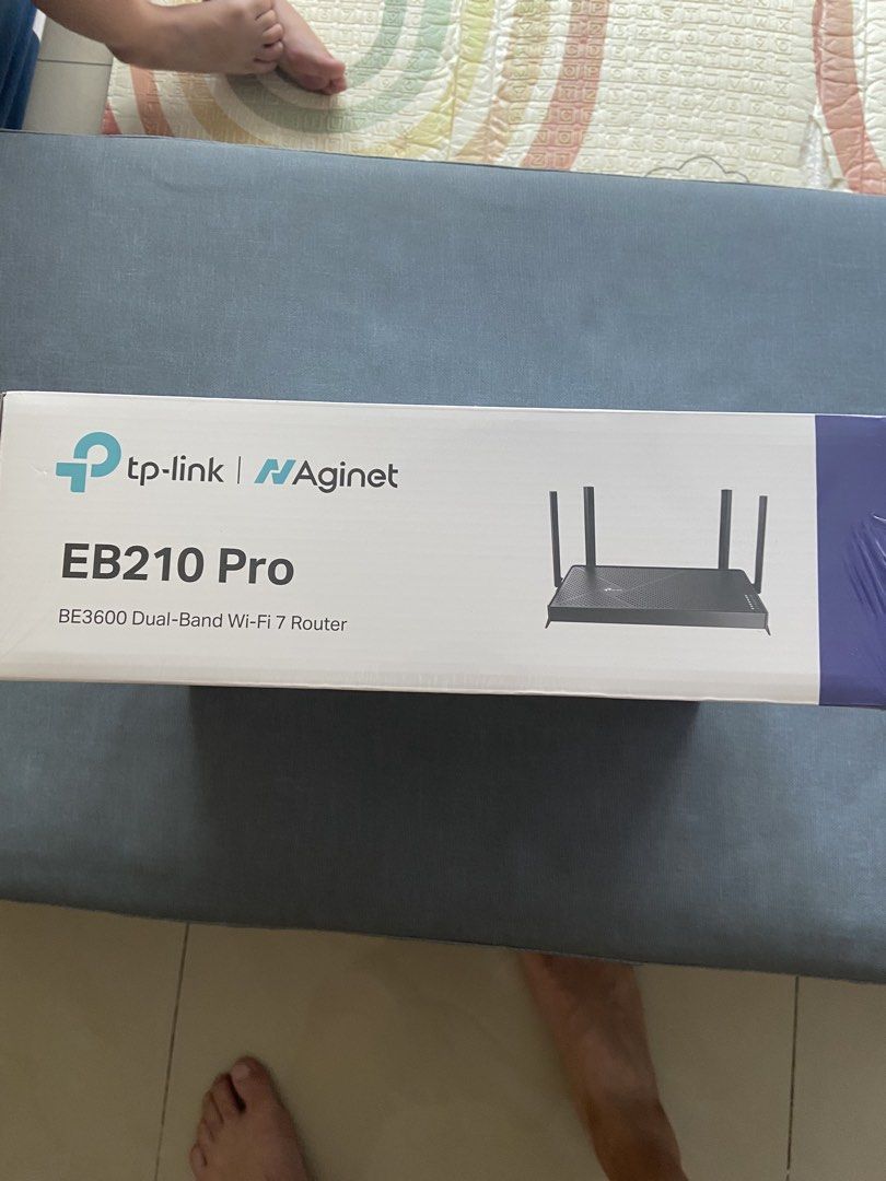 TP-Link Aginet EB210 Pro BE3600 Dual-Band Wi-Fi 7 Router, Computers ...