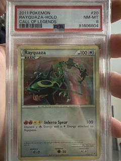 2005 Pokemon EX Rayquaza EX Holo PSA 6, Hobbies & Toys, Toys & Games on ...