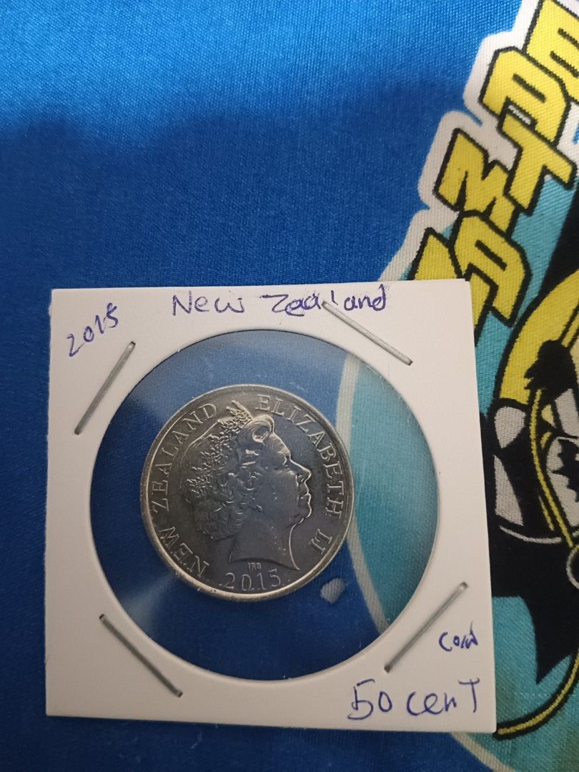 2015 New Zealand 50 Cent Coin, Hobbies & Toys, Memorabilia ...