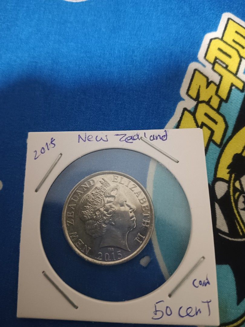 2015 New Zealand 50 Cent Coin, Hobbies & Toys, Memorabilia ...