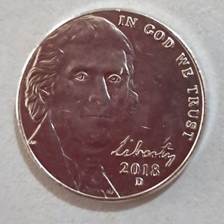 1995 Jefferson Nickel Five Cents Coin, Hobbies & Toys, Memorabilia ...
