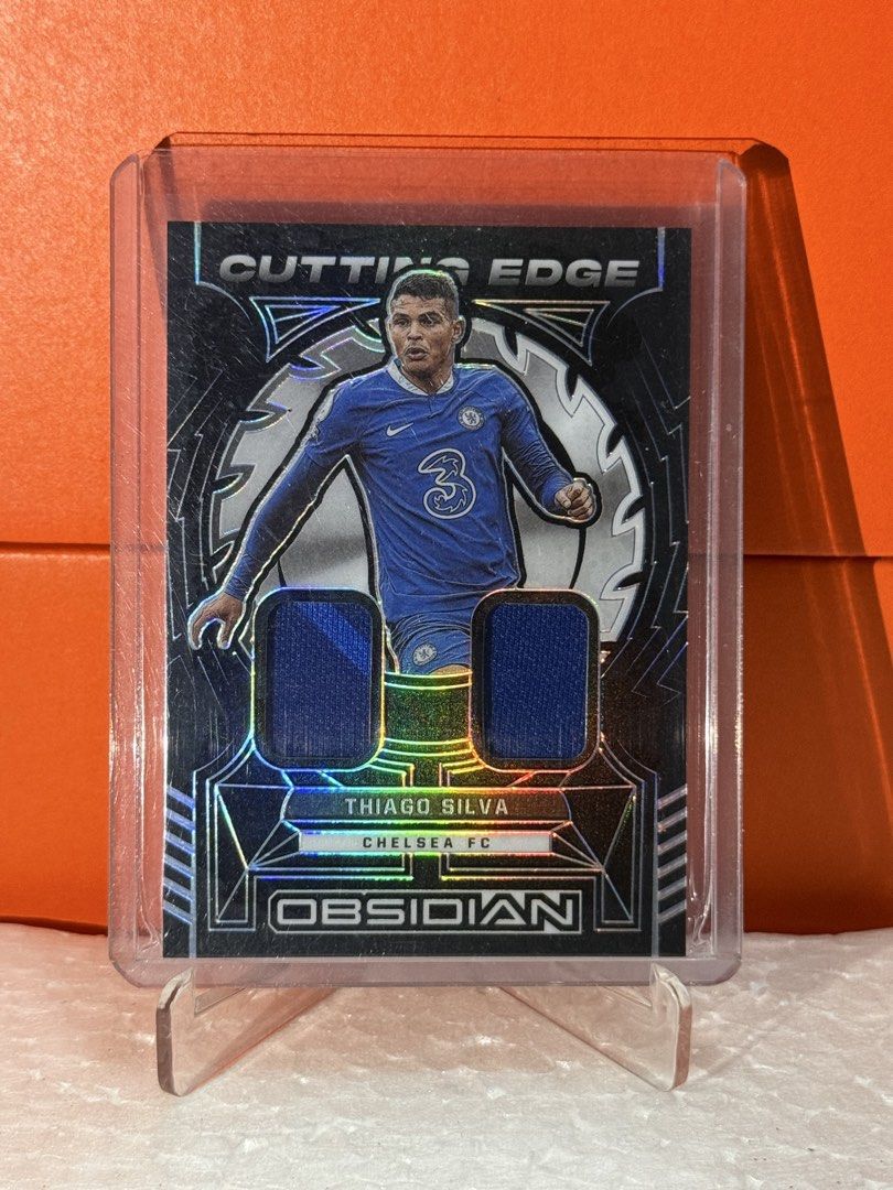 2022-23 Obsidian Cutting Edge Thiago Silva Chelsea FC Card, Hobbies ...