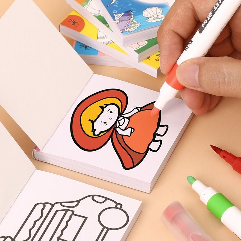 50 PAGES Mini Graffiti Coloring Book for Kids | 50 Different Designs ...