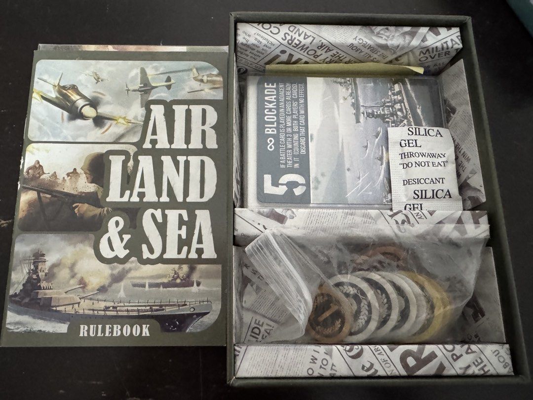 Air, Land & Sea Board Game by Arcane Wonders, Hobbies & Toys, Toys ...
