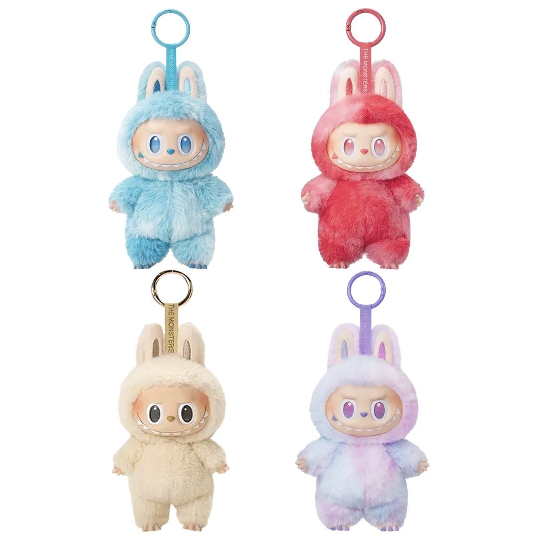 (All 4) Popmart Labubu The Monsters Various Plush Pendant Set, Hobbies ...