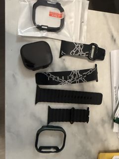 Apple Watch Ultra 2 黑色, 手提電話, 智能穿戴裝置及智能手錶 - Carousell