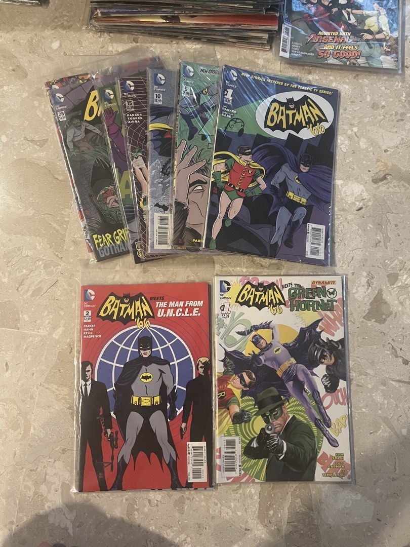Batman '66 Comic Books huge set, Hobbies & Toys, Books & Magazines ...